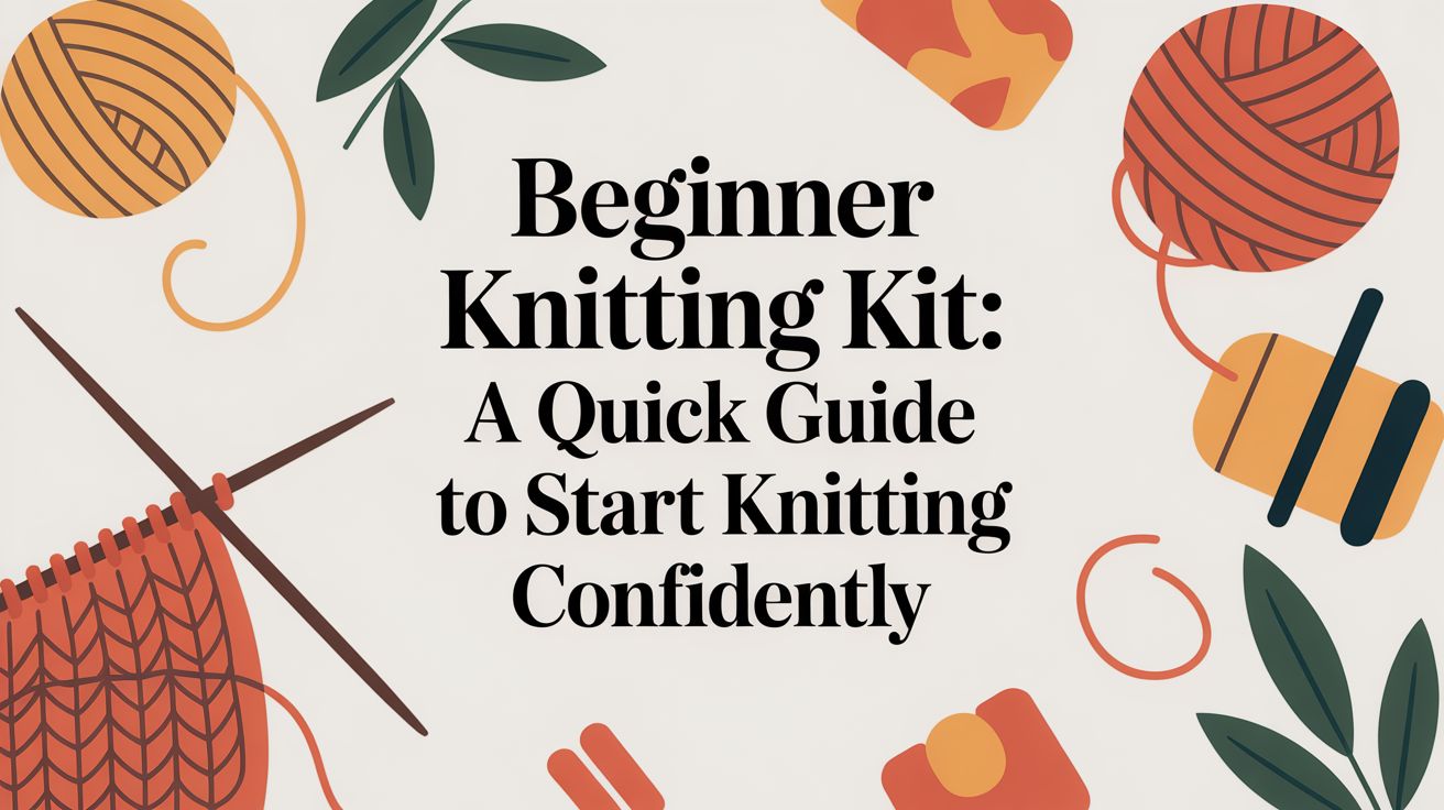 Beginner Knitting Kit: The Ultimate Guide to Getting Started – Stitch ...