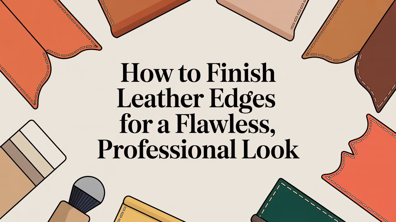 How to Finish Leather Edges for a Flawless, Professional Look – Stitch ...