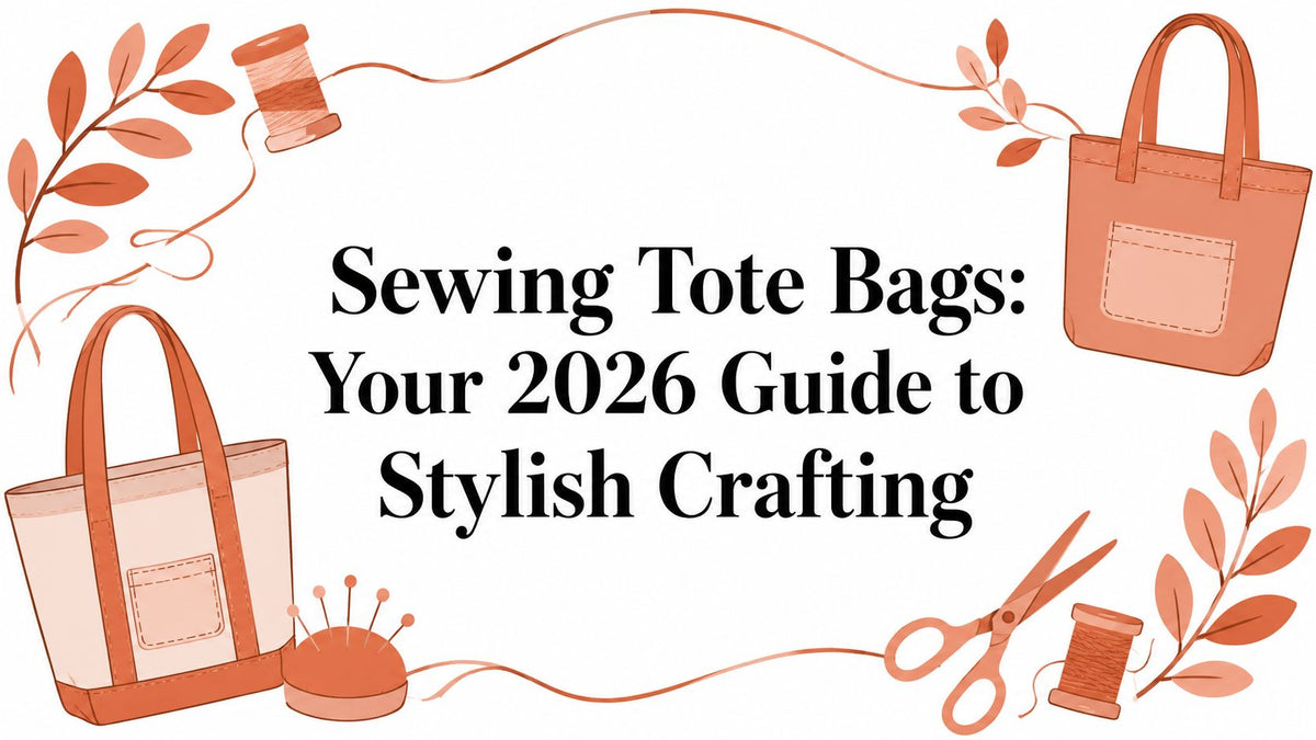 Sewing Tote Bags: Your 2026 Guide to Stylish Crafting – Stitch Mingle